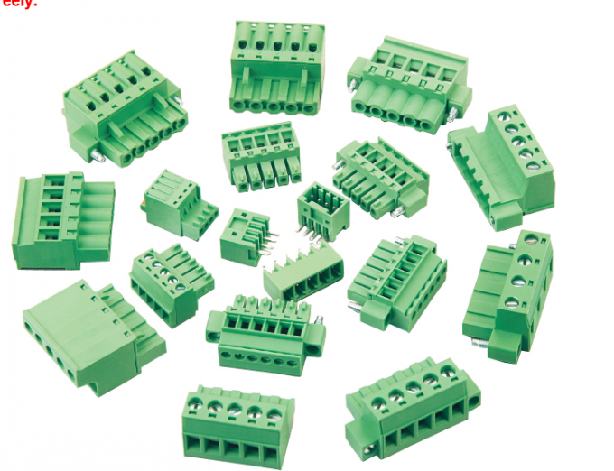 KF137TM-15.0 Pcb Mount Screw Terminal 4pins Green Color Plug - In Type ...