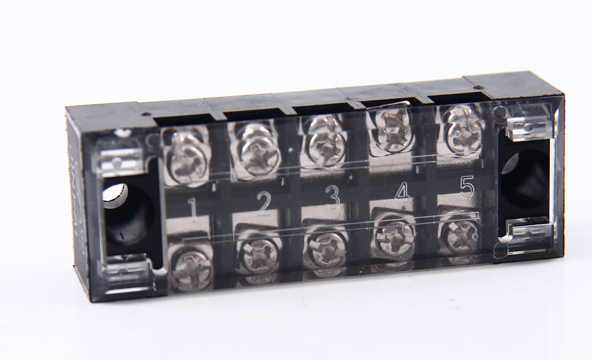 Pc Clear Cover Panel Mount Barrier Terminal Block For Home Appliances