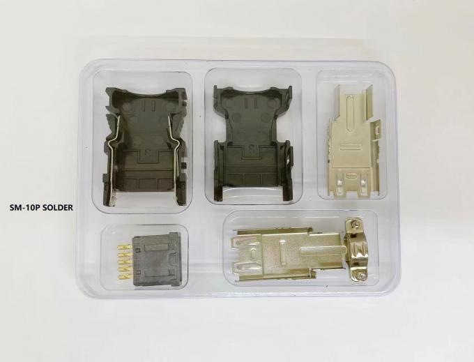 IEEE 1394 SM-6P Plug Servo Motor Connectors SM - 6P Or 10P male and female parts