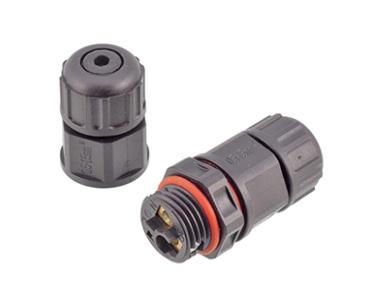 Water Proof Connectors Wire Connectors IP67 PA66 Golden Pin