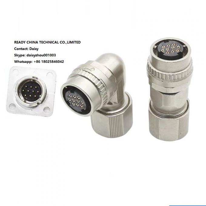 10pos 2pos CM10-2 PIN Servo Motor Plug Connector YASKAWA MITSUBISHI ...