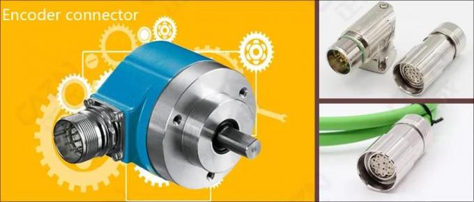 IP67 Servo Motor Connectors M23 SMD Socket Connector 6pin 8pin 7pin ...