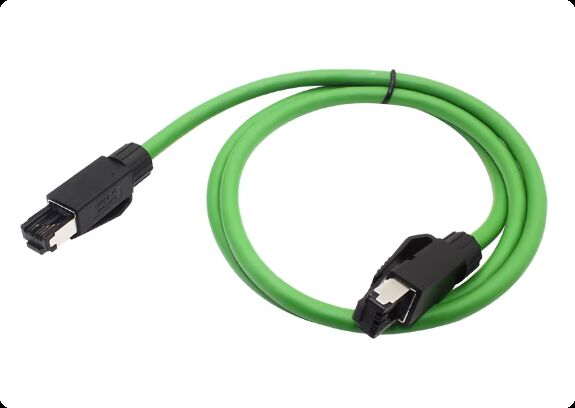 4-Core High-Flex Servo Motor Connector with Profinet/EtherCAT ...