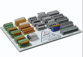Feed - Through Din Rail Terminal Blocks 0.5mm² To 35mm² Customized Size