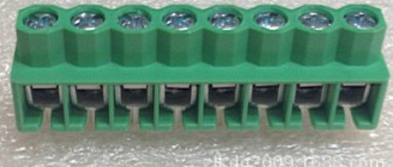 166 Block PCB Screw Terminal Block Phosphor Bronze Ni Plated PA66 UL 94-0 Housing