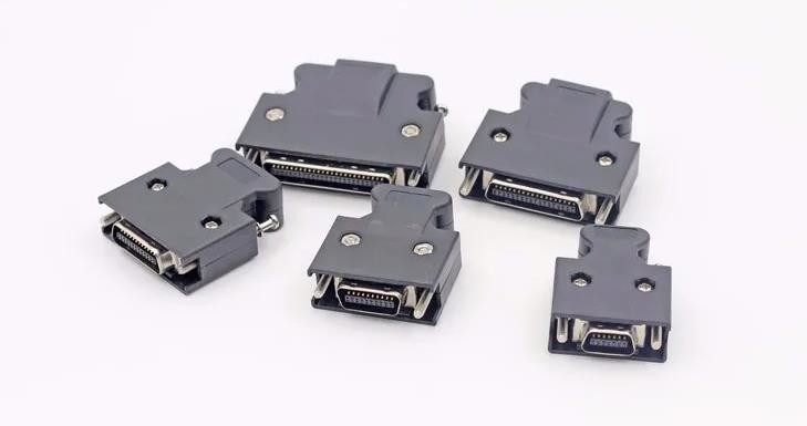 MDR Wire Mount Male Plug Connector 50pin 0.050inch 1.27mm SCSI Connector