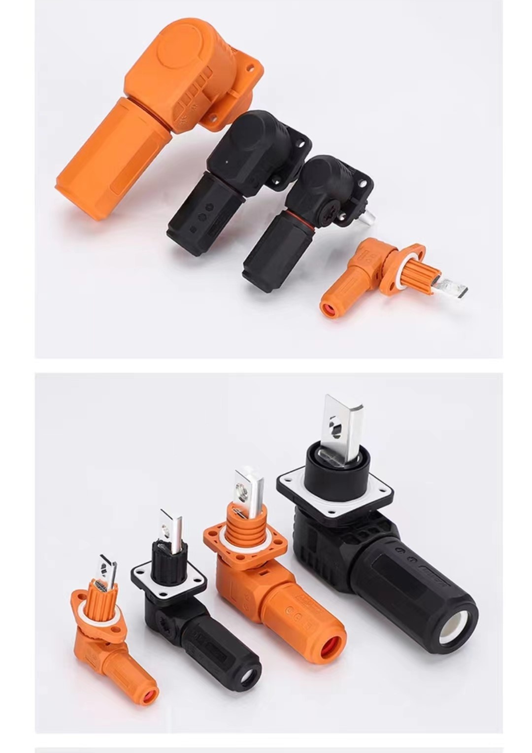 1500V Voltage IP67 Energy Storage Connector Plug 2 Connector Positions ...