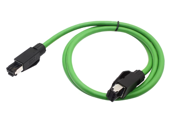 4-Core High-Flex Servo Motor Connector with Profinet/EtherCAT ...
