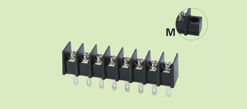 Barrier terminal block 25H-7.62mm 2-30P 300V 20A barrier style terminal ...