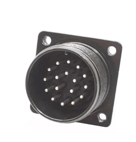 Voltage Rating 1000V Servo Motor Connectors Crimp / Solder Termination Type