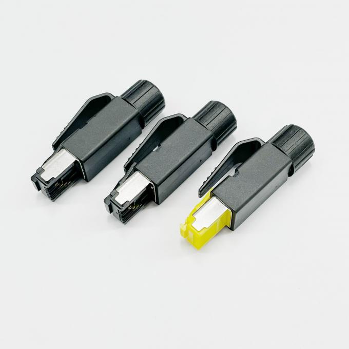 RJ45 Profinet Fast Connector 4pin 8pin Cat Profinet Cable M12 D Code CAT5E